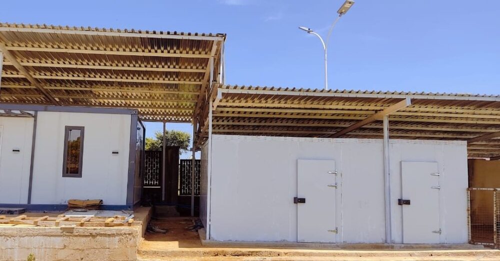 SOLAR-POWERED COLD ROOM