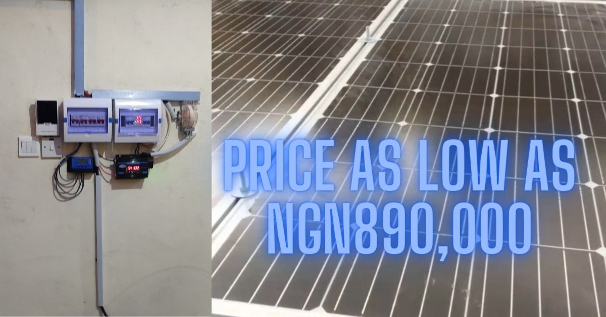 LOW-COST SOLAR POWER SYSTEM IN NIGERIA. CHEAPEST SOLAR IN NIGERIA